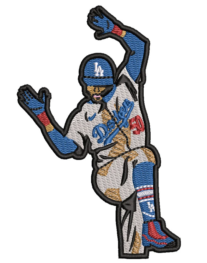 Betts Inspired Embroidered Patch – Bluebroidery